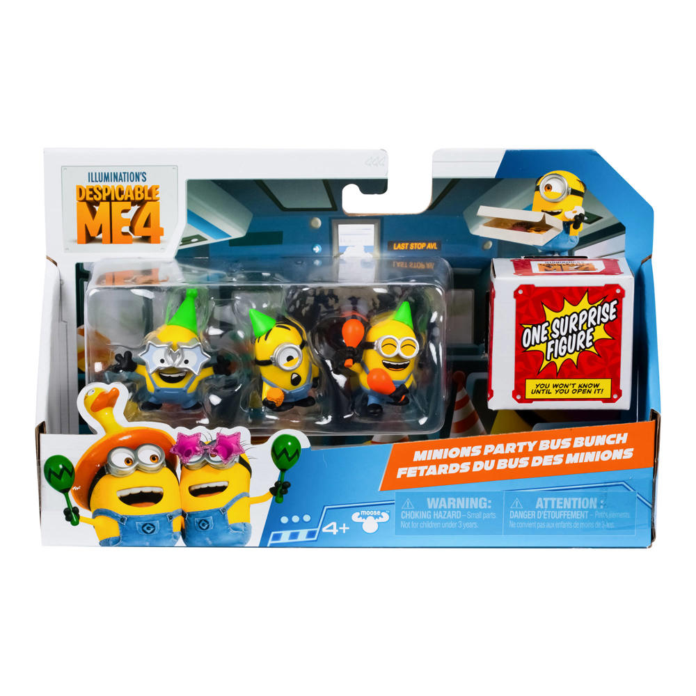 Moose Toys Despicable Me 4 - Collectable 4-pack | kleertjes.com