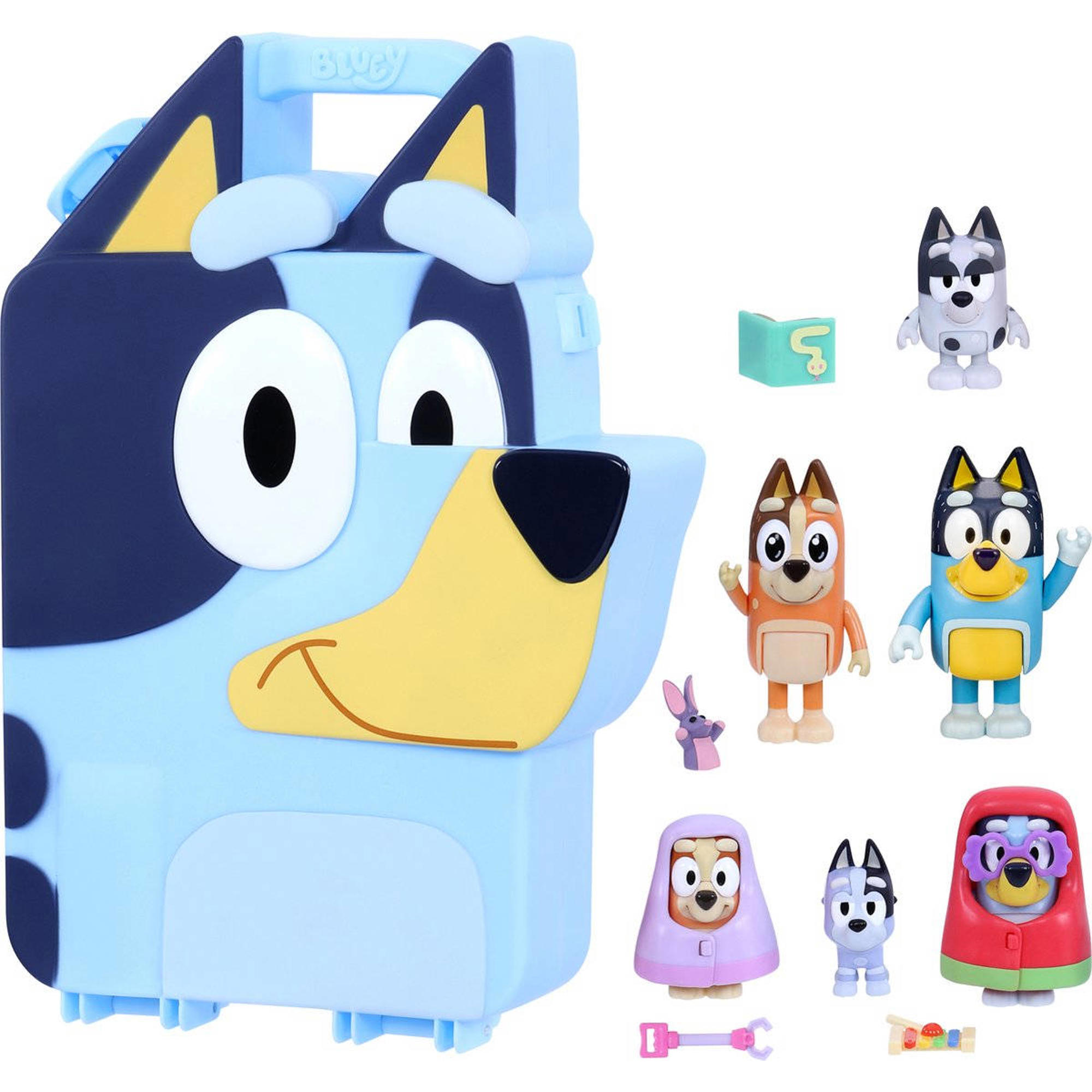Moose Toys Bluey Ultimate Play & Go Set | kleertjes.com