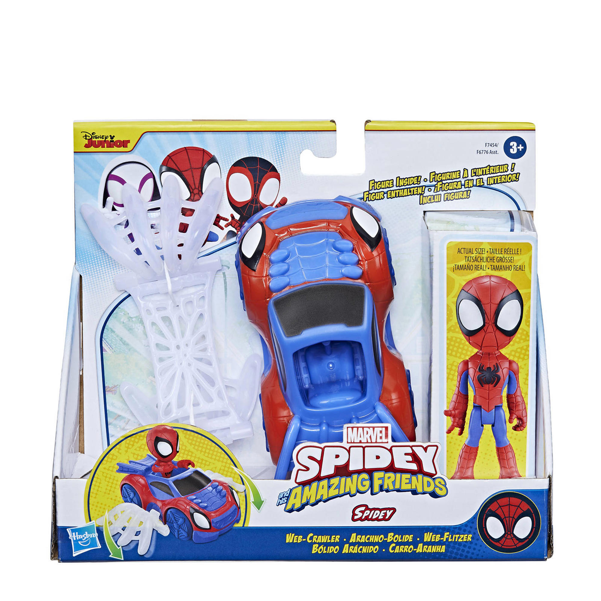 Marvel Spidey and His Amazing Friends Spidey Web Crawler-set ...