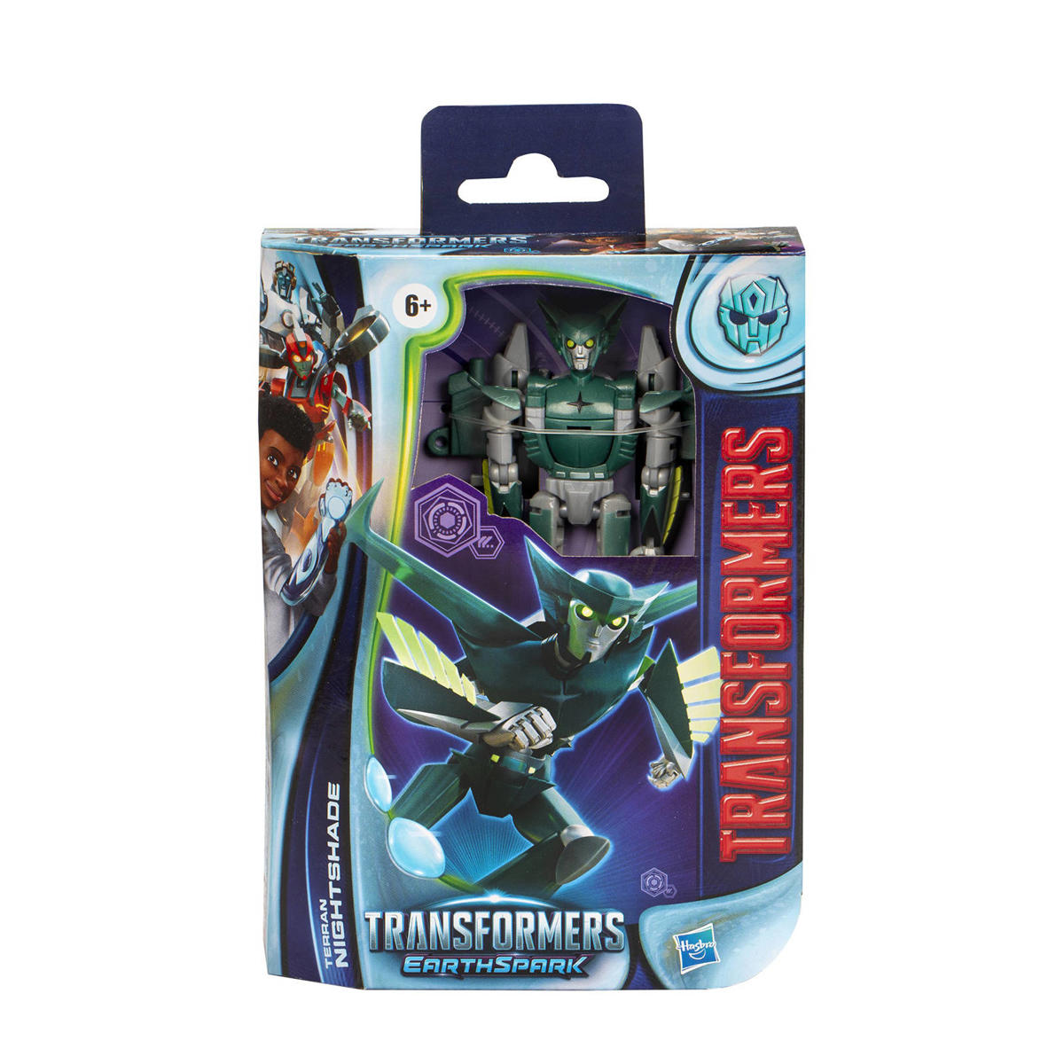 Transformers Earthspark Deluxe Class Nightshade | kleertjes.com