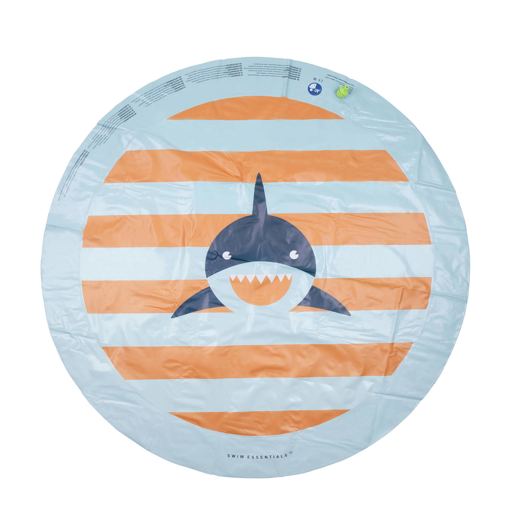 Swim Essentials Shark Sprinkler mat | kleertjes.com