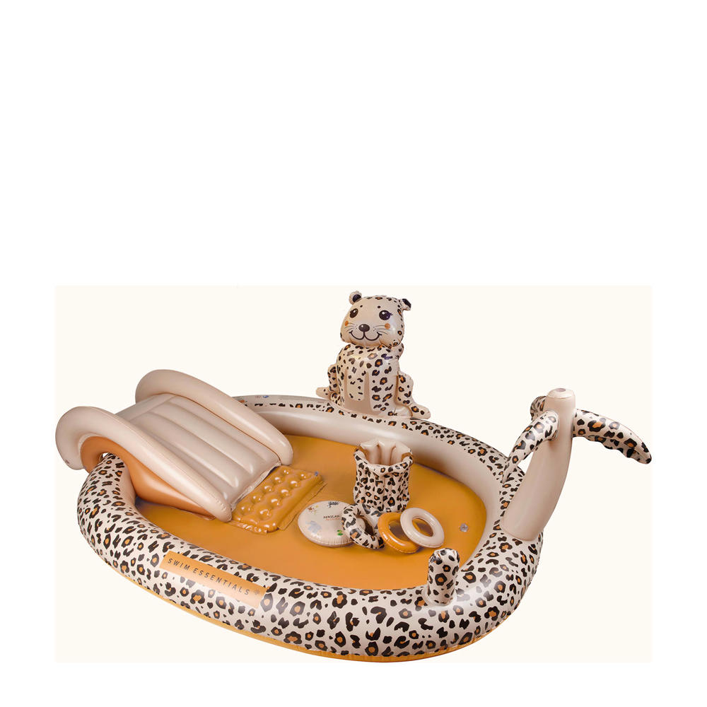 Swim Essentials Leopard Adventure Pool 210 cm | kleertjes.com