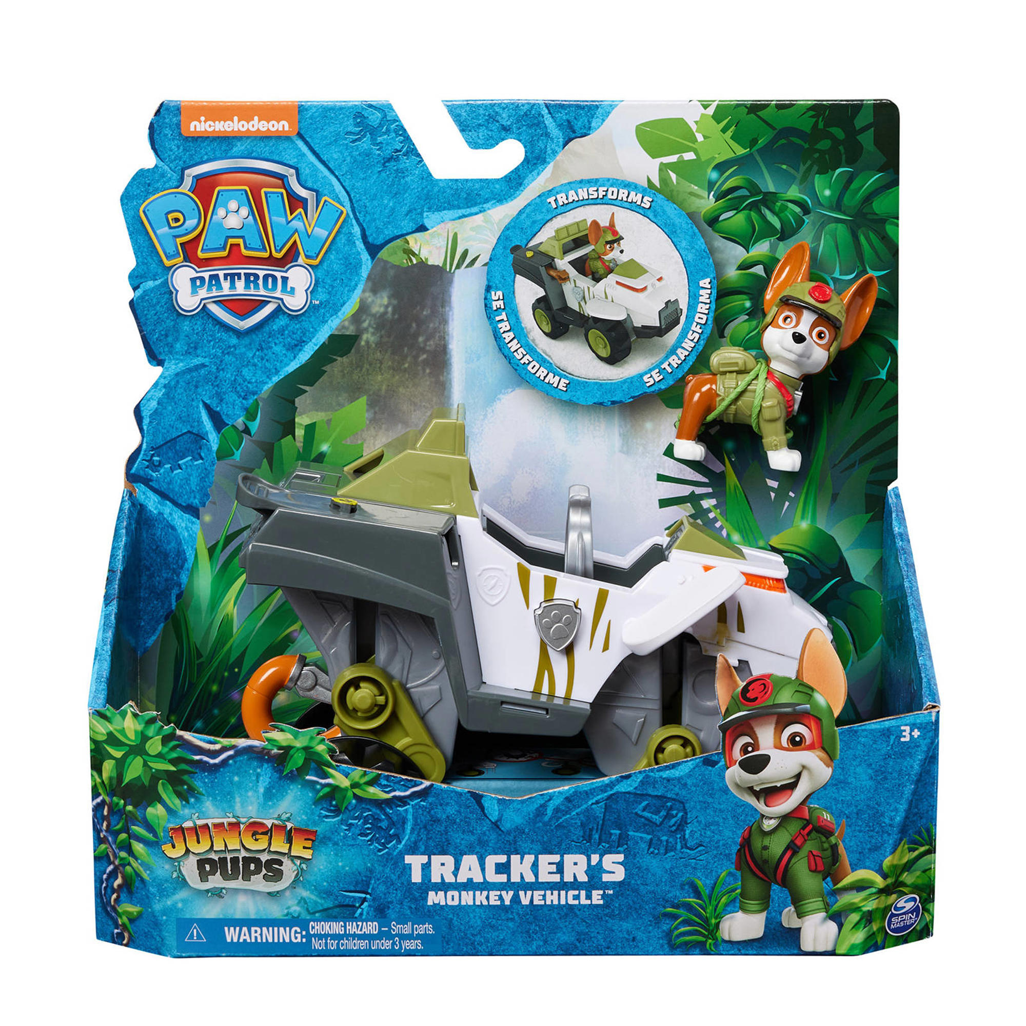 Paw Patrol Jungle Pups Tracker's Aap voertuig | kleertjes.com