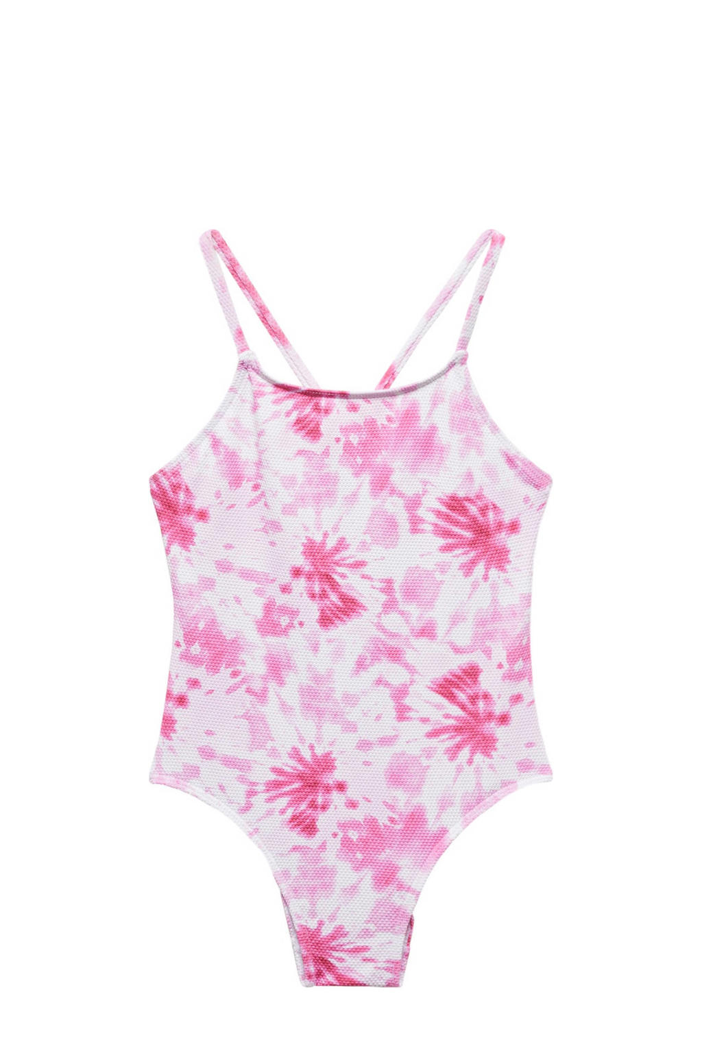 Mango Kids badpak roze/wit kopen? | Morgen in huis | kleertjes.com