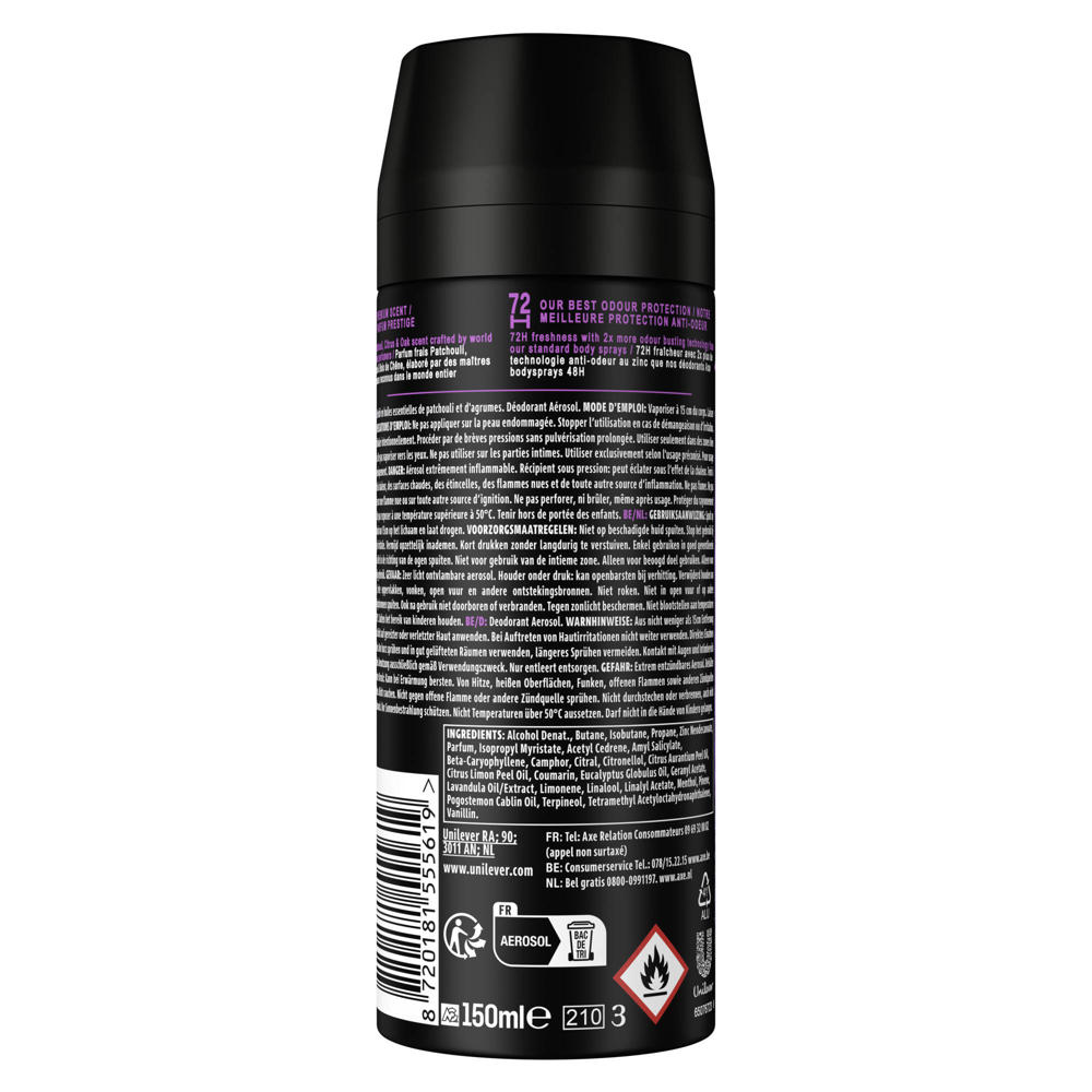 Axe Fine Fragrance Collection Purple Patchouli premium deodorant ...