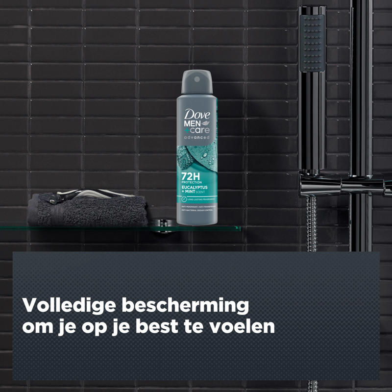Dove Men+Care Advanced Eucalyptus + Mint anti-transpirant deodorant spray - 6 x 150 ml ...