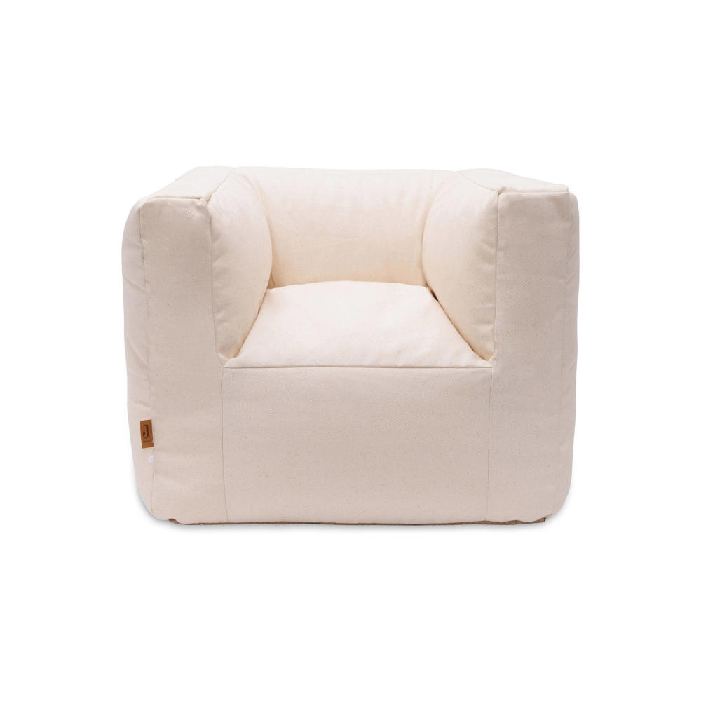 Jollein kinderfauteuil Twill Natural | kleertjes.com