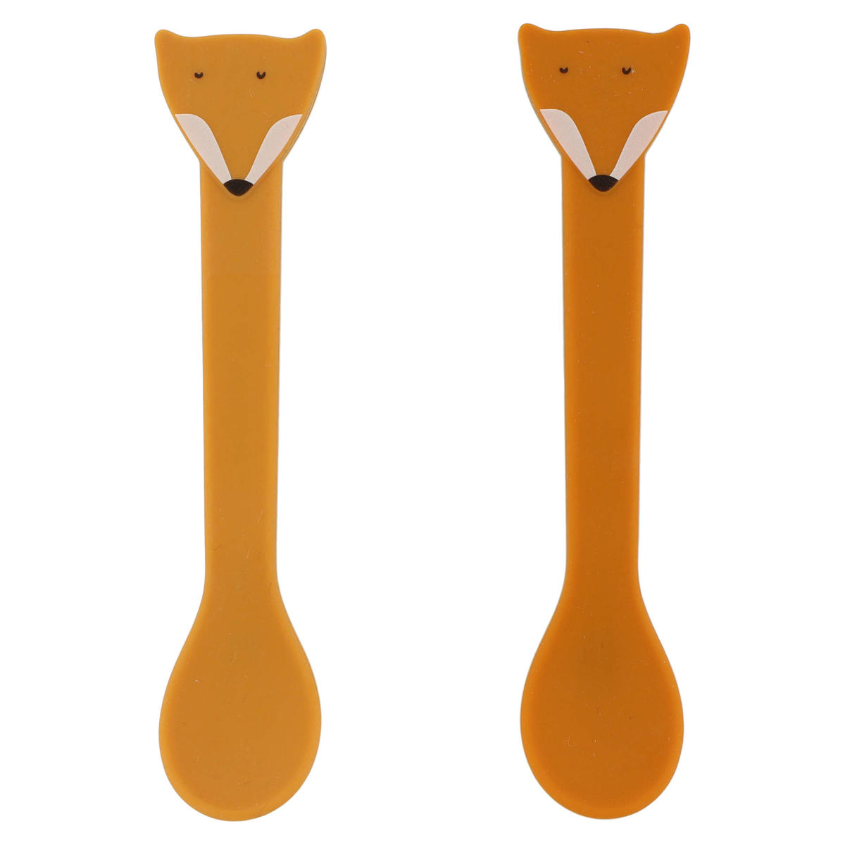 Trixie kinder lepel Mr. Fox - set van 2 oranje | kleertjes.com