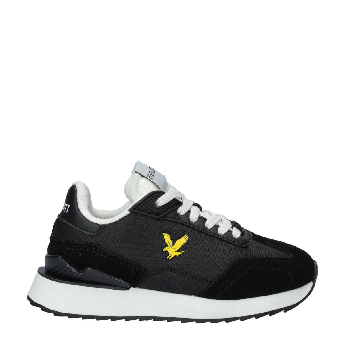 Lyle & Scott Wrath sneakers zwart | kleertjes.com