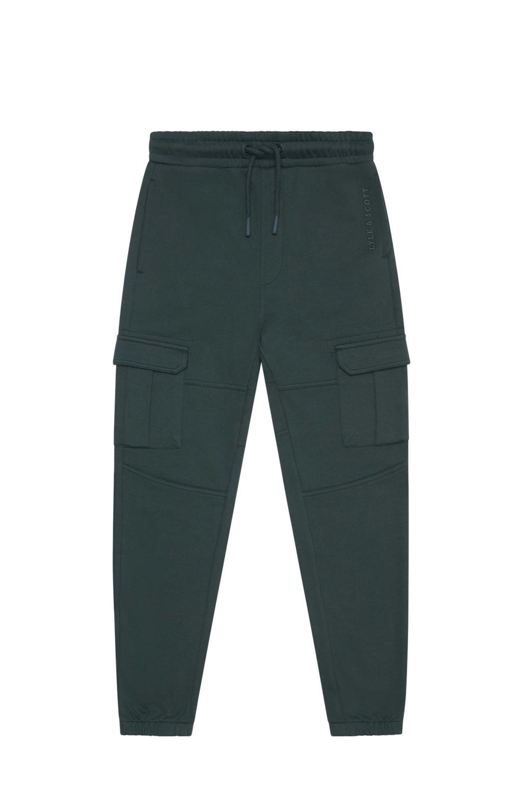 Lyle & Scott joggingbroek donkergroen | kleertjes.com