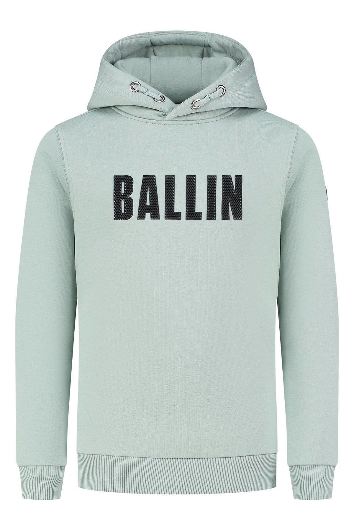 Ballin hoodie met logo saliegroen | kleertjes.com