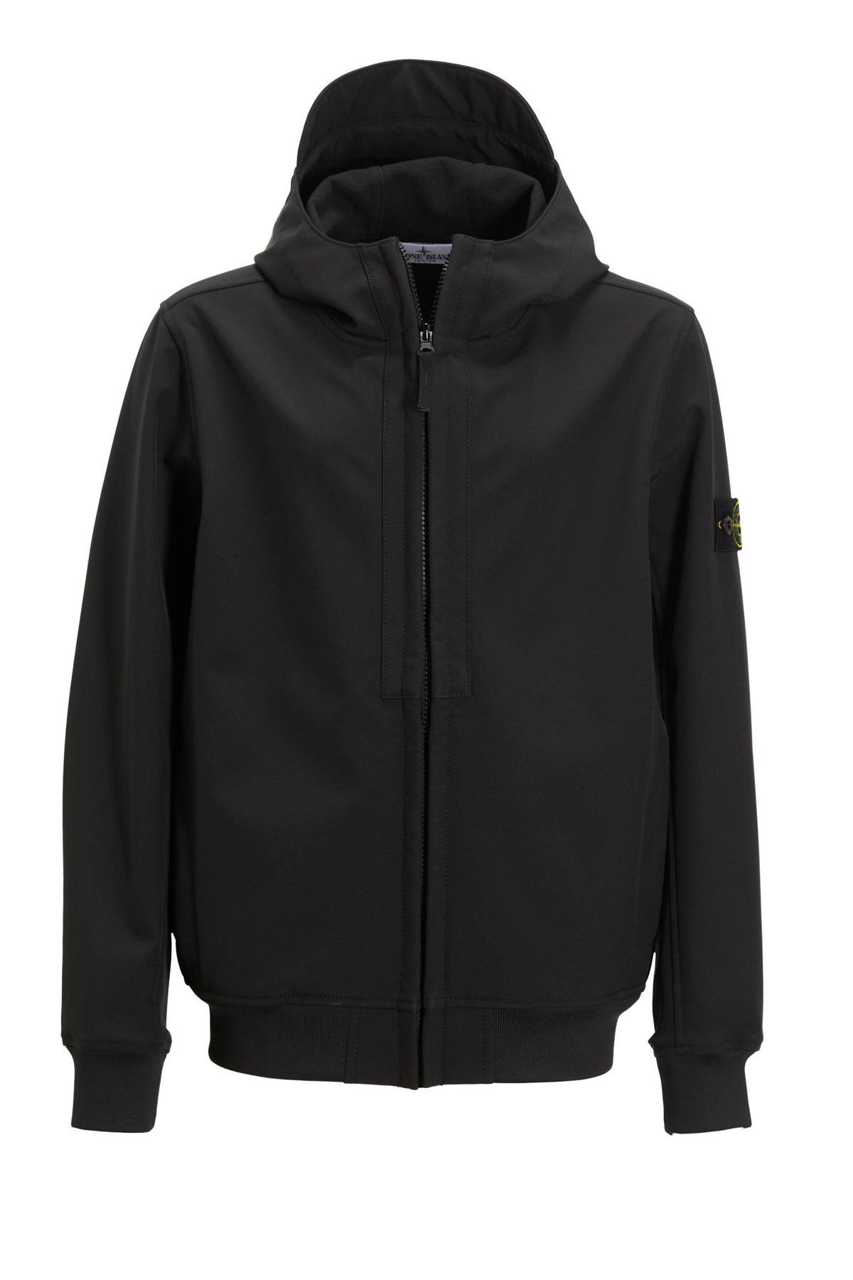 Stone Island softshell jas zwart | kleertjes.com