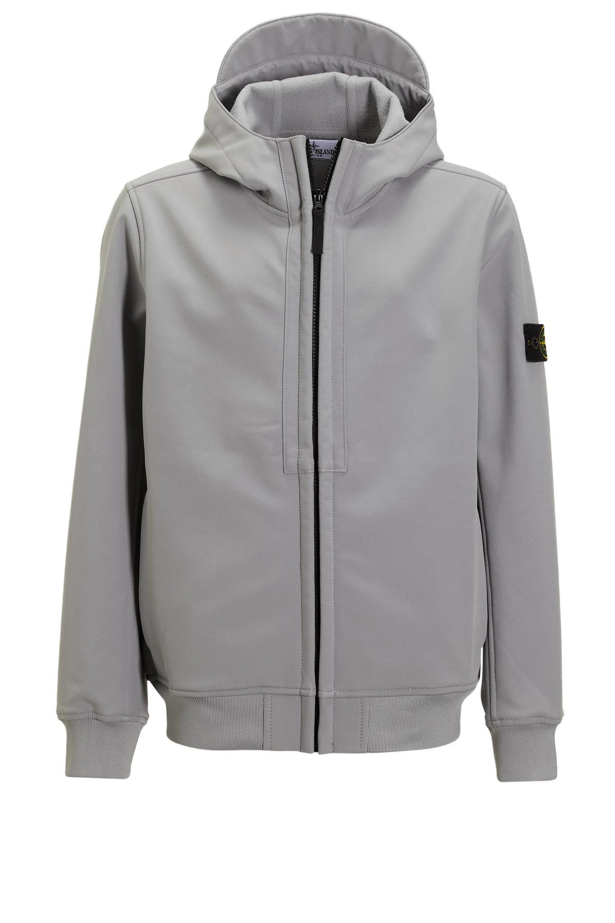 Stone Island softshell jas grijs | kleertjes.com