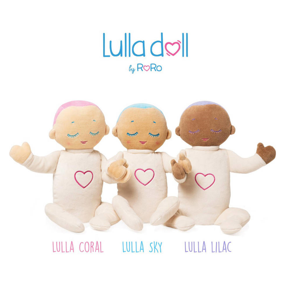 Lulla doll Slaapknuffel Lilac | kleertjes.com