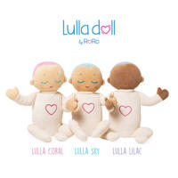 Lulla doll Slaapknuffel Lilac | kleertjes.com