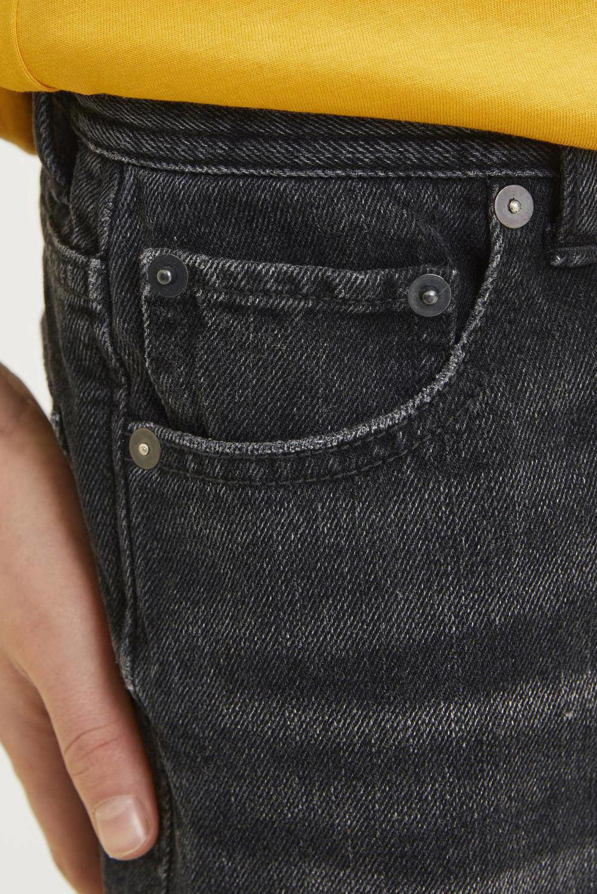 JACK & JONES JUNIOR high waist relaxed jeans JJICHRIS JJORIGINAL black ...