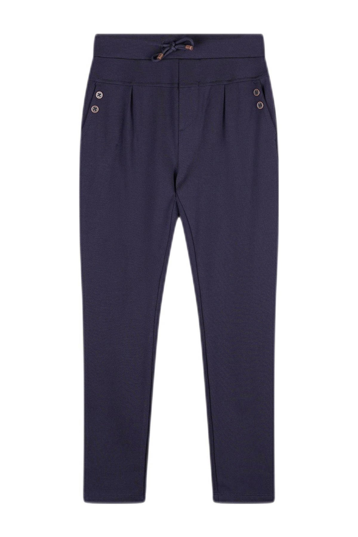 NONO skinny broek Snooze donkerblauw | kleertjes.com