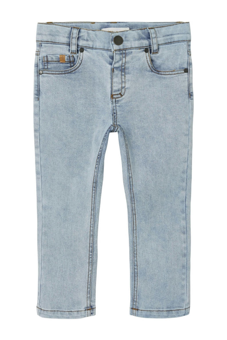 LIL' ATELIER MINI regular fit jeans NMNROME light blue denim | kleertjes.com