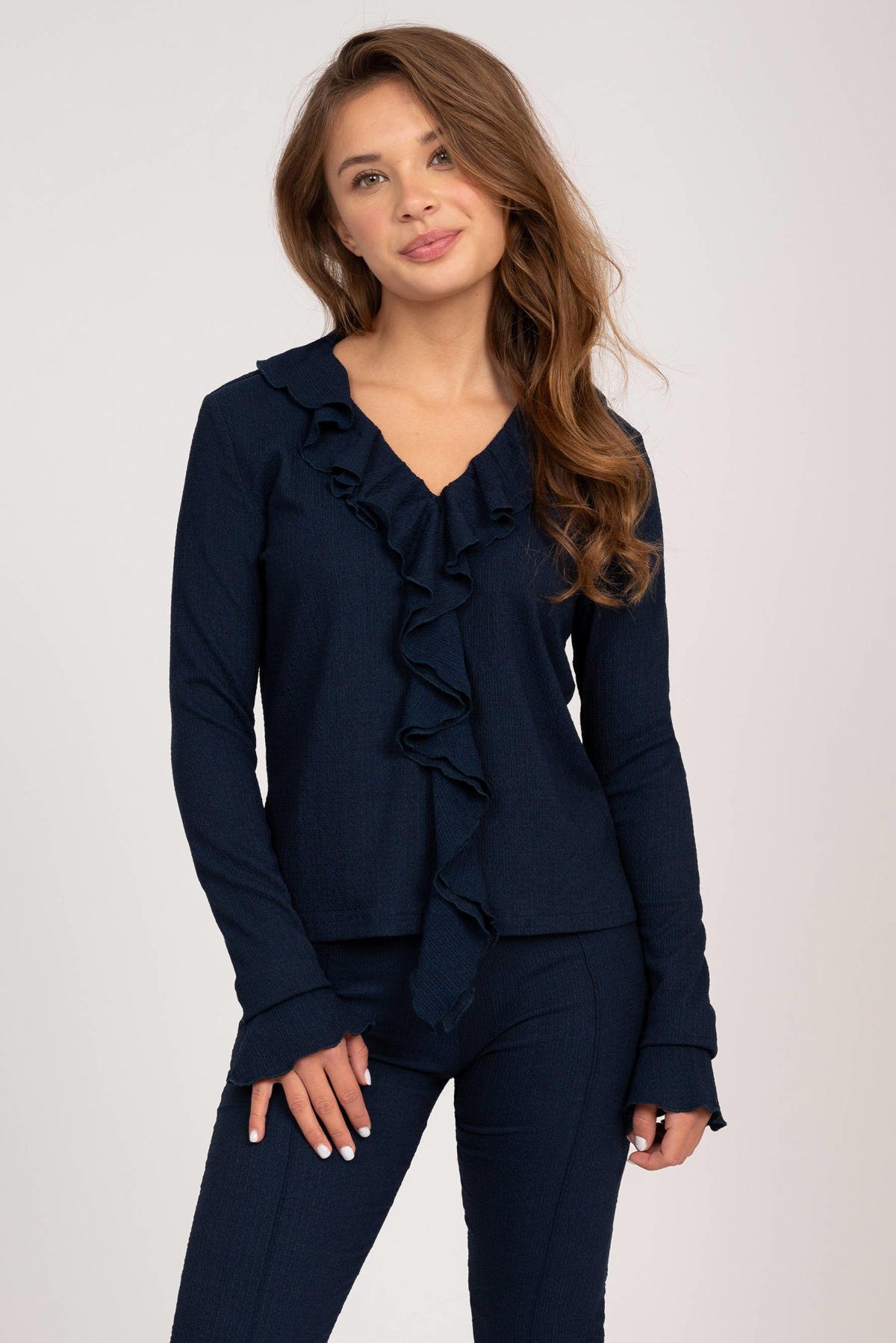 NIK&NIK top Vonda donkerblauw | kleertjes.com