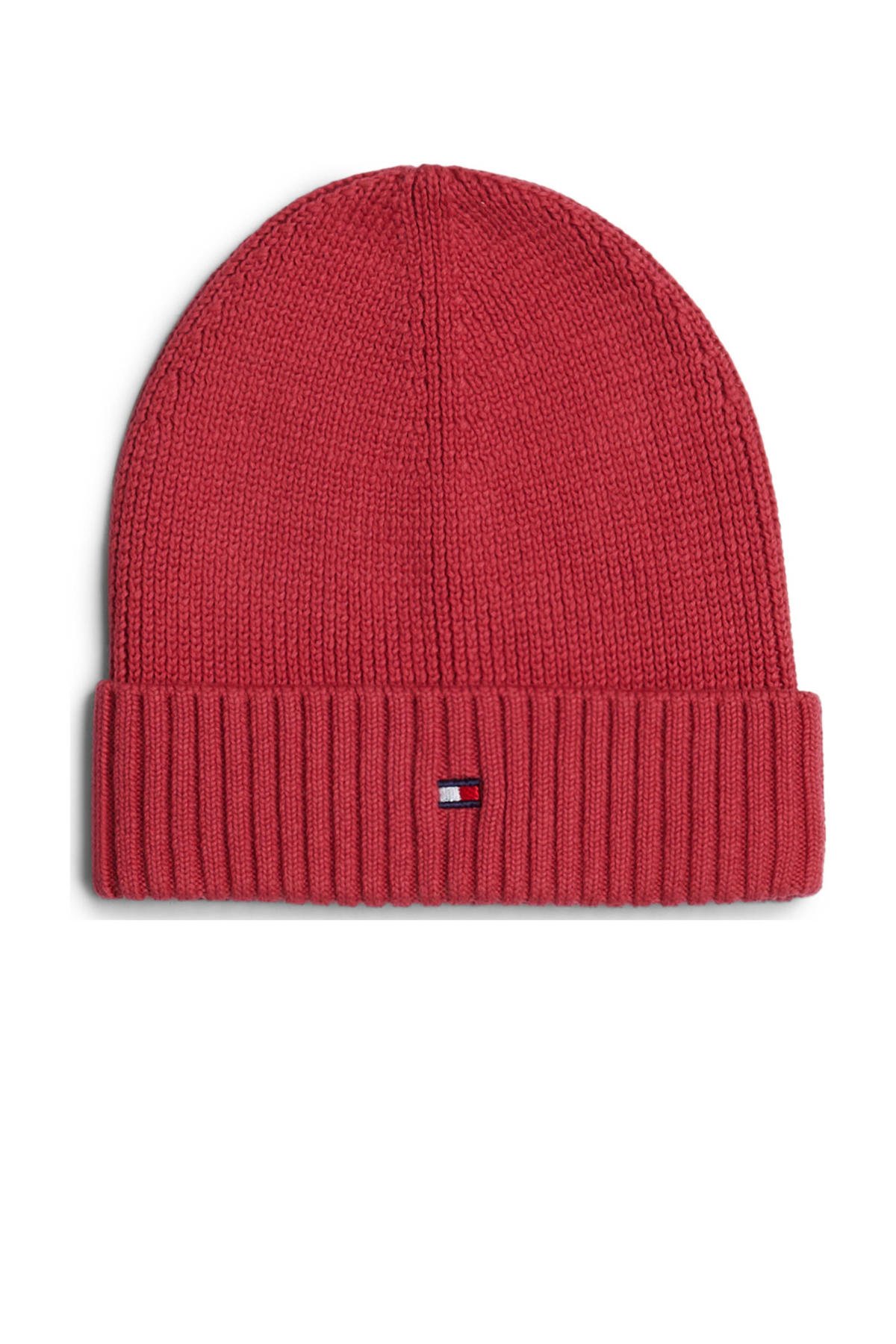 Tommy Hilfiger muts donkerroze | kleertjes.com