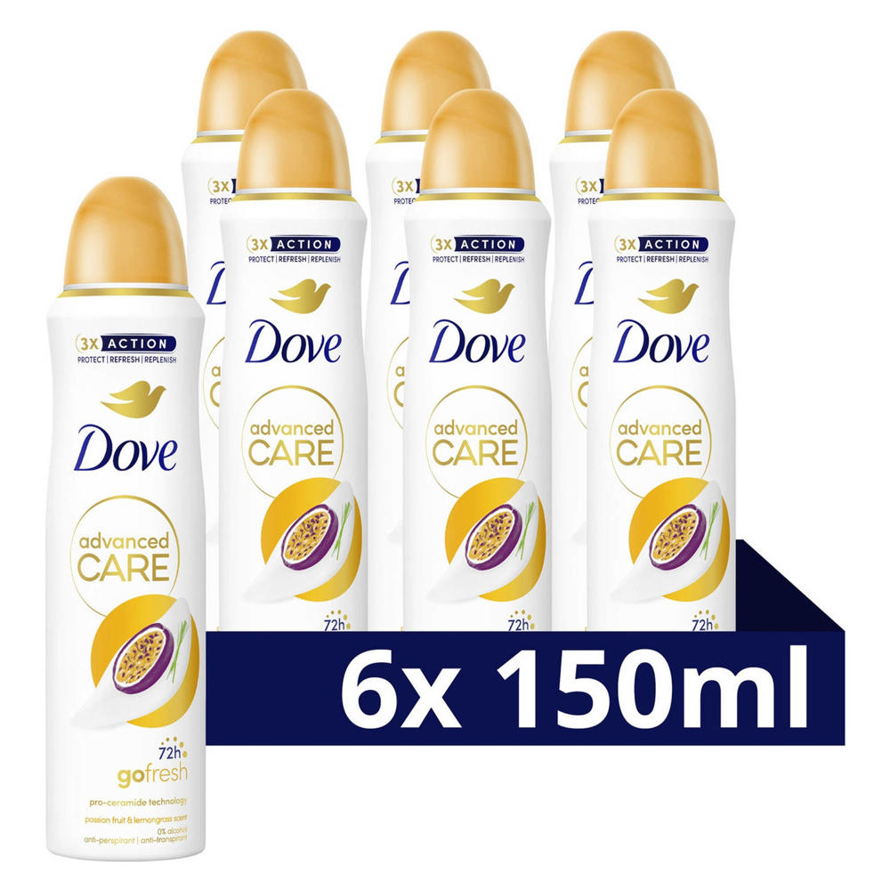 Dove Advanced Care Go Fresh Passion Fruit & Lemongrass anti-transpirant ...