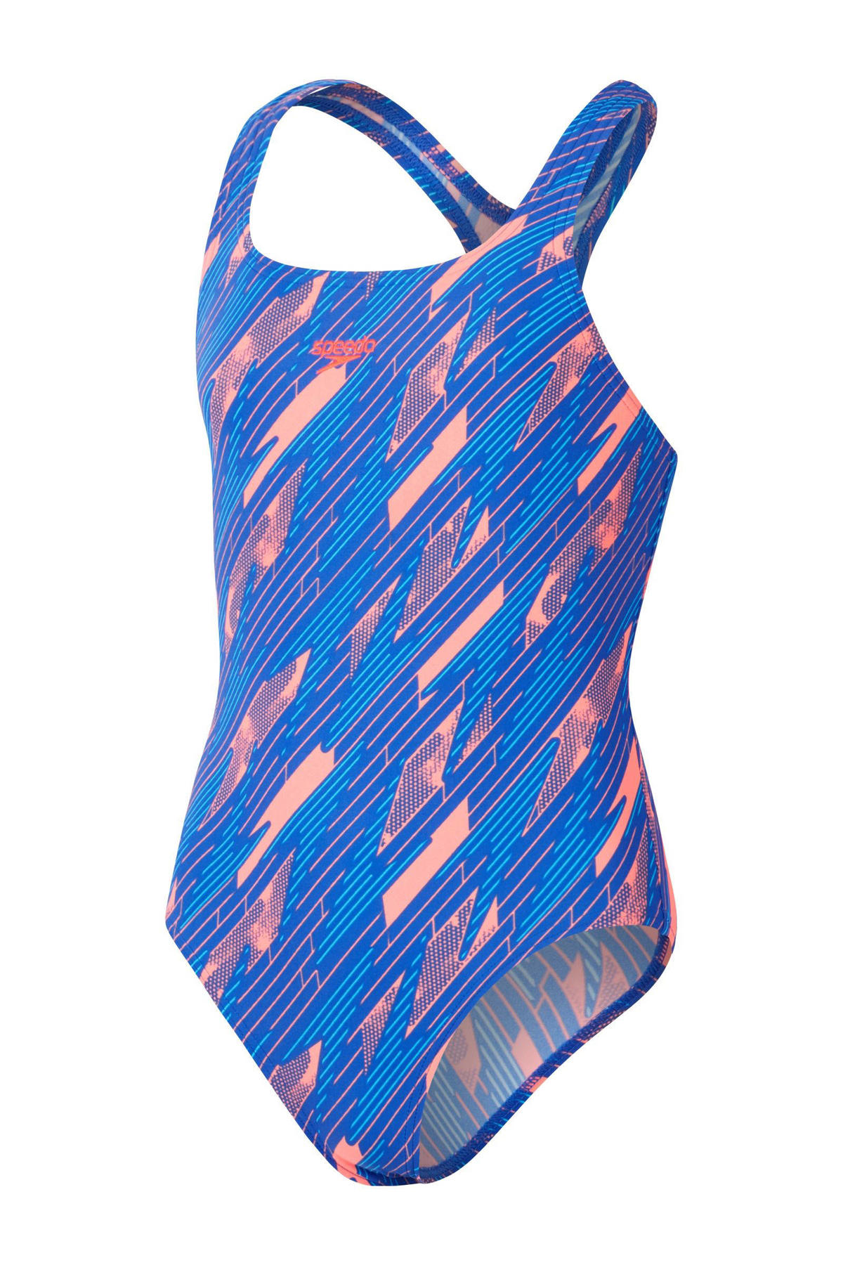 Speedo EnduraFlex sportbadpak Medalist blauw/oranje | kleertjes.com