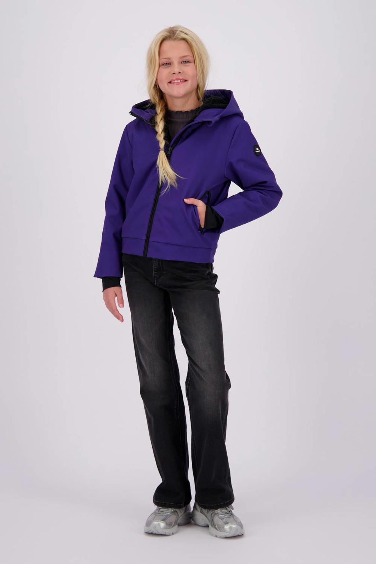 Vingino gewatteerde winterjas Taroa donker paars | kleertjes.com