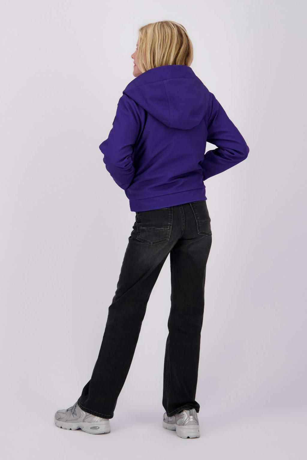 Vingino gewatteerde winterjas Taroa donker paars | kleertjes.com