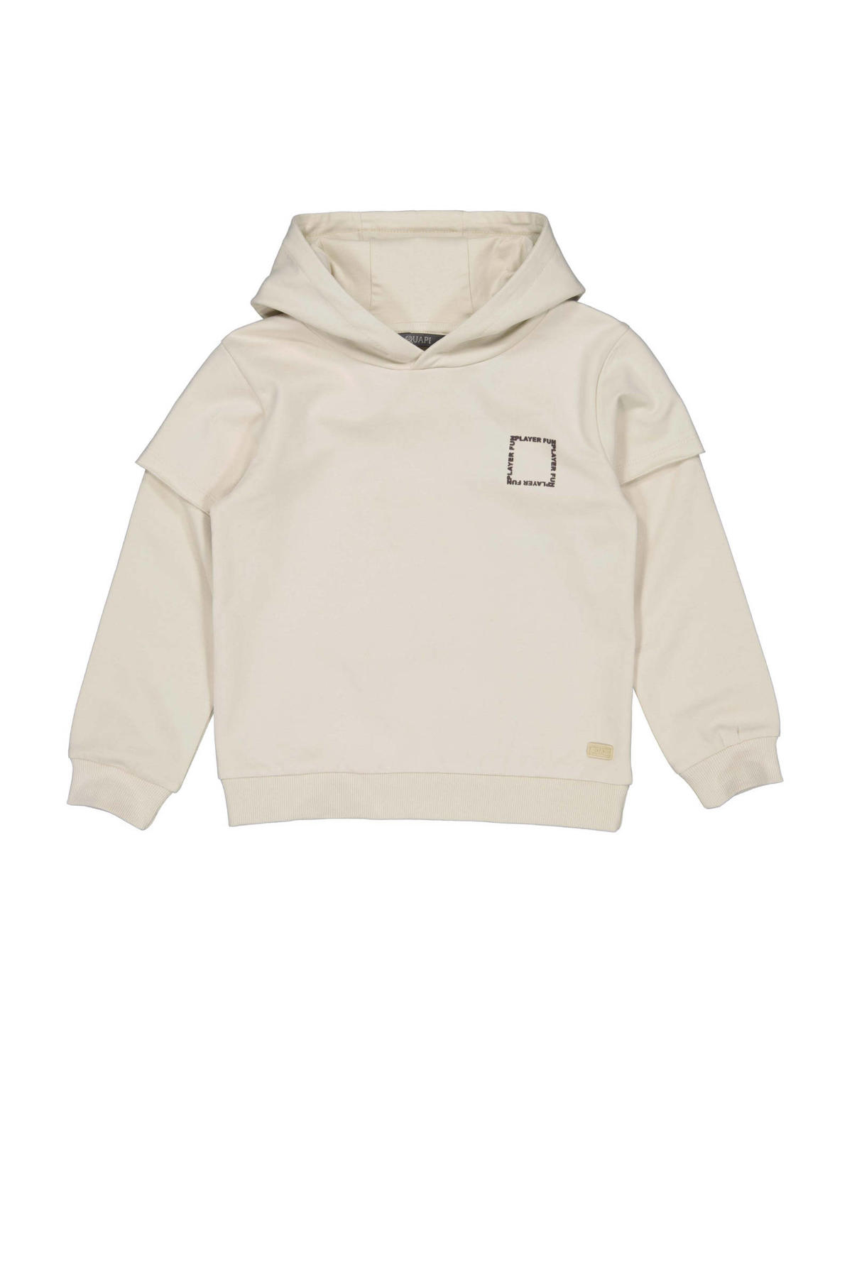 Quapi hoodie ecru kopen? | Morgen in huis | kleertjes.com