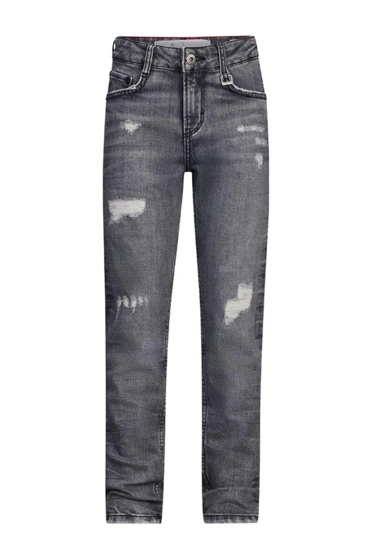 Retour Jeans tapered fit jeans Wulf medium grey denim | kleertjes.com