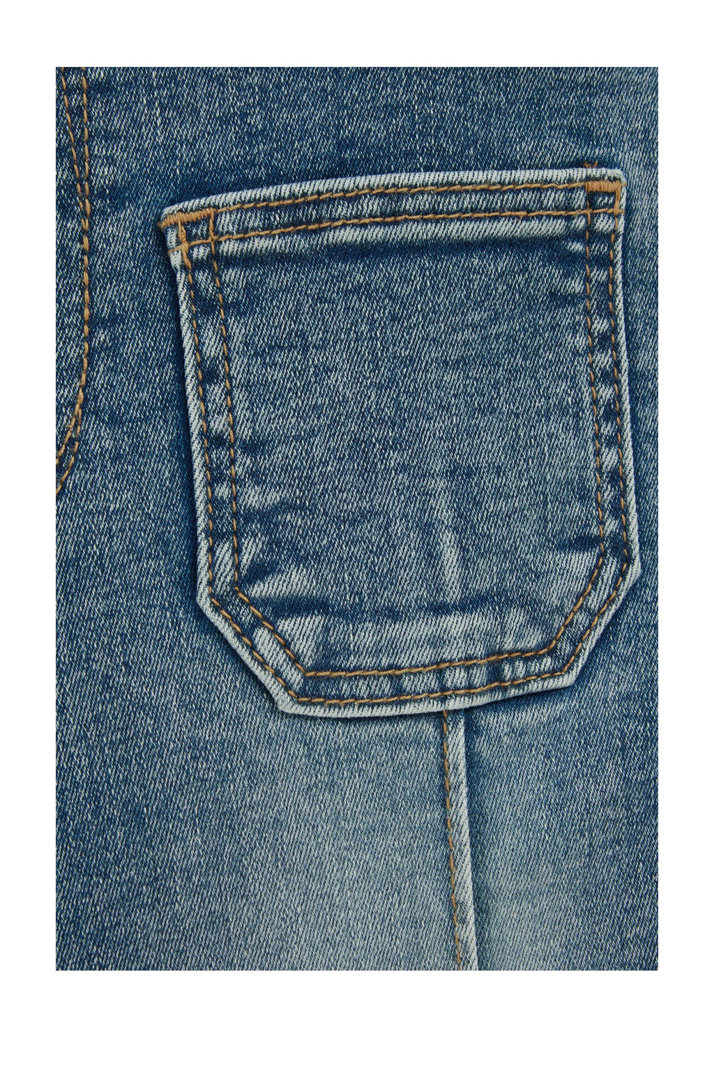 WE Fashion flared jeans green cast denim | kleertjes.com