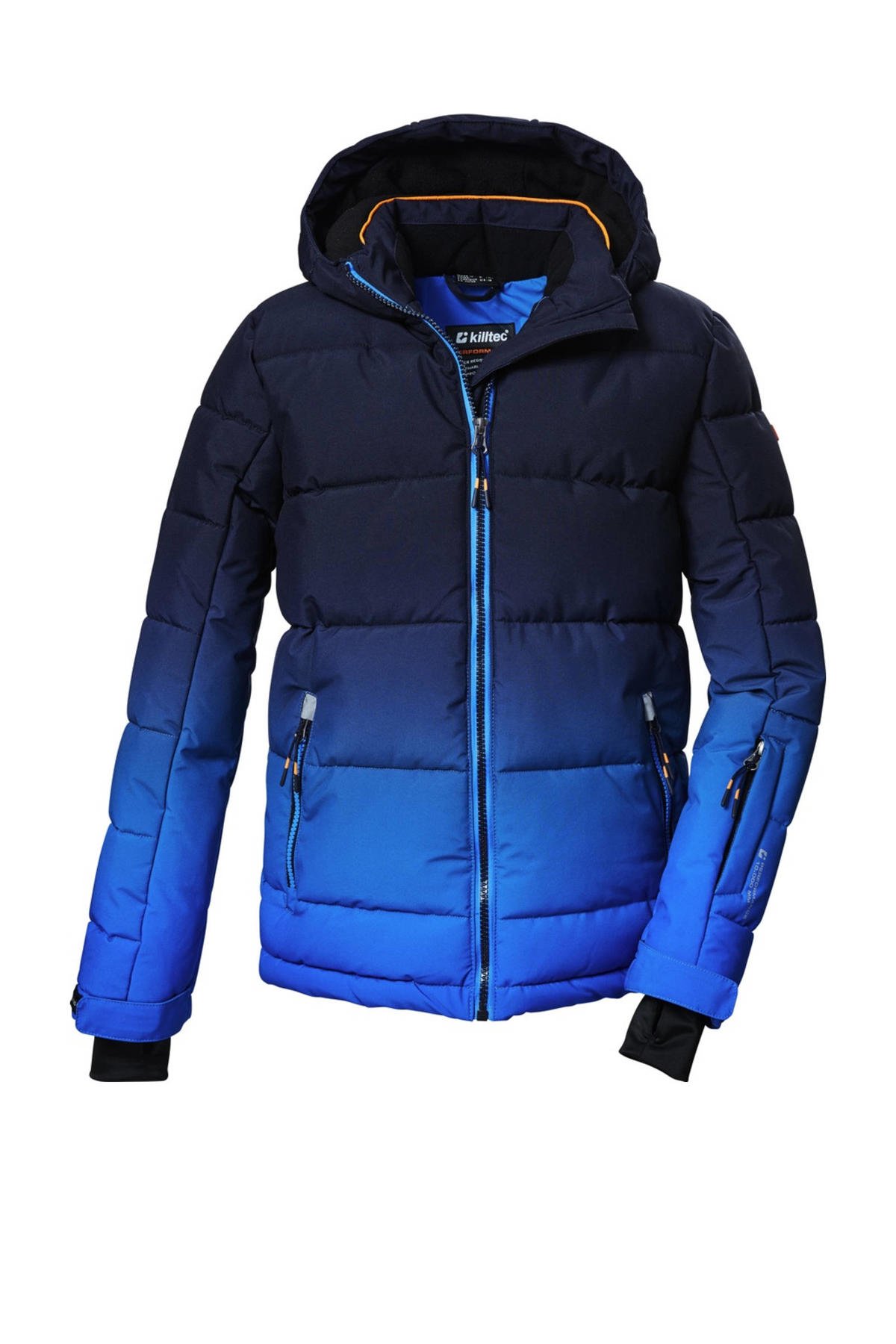 Killtec ski-jack donkerblauw/blauw | kleertjes.com