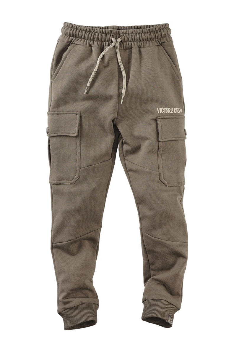 Z8 kids regular fit cargo broek Cooper taupe | kleertjes.com