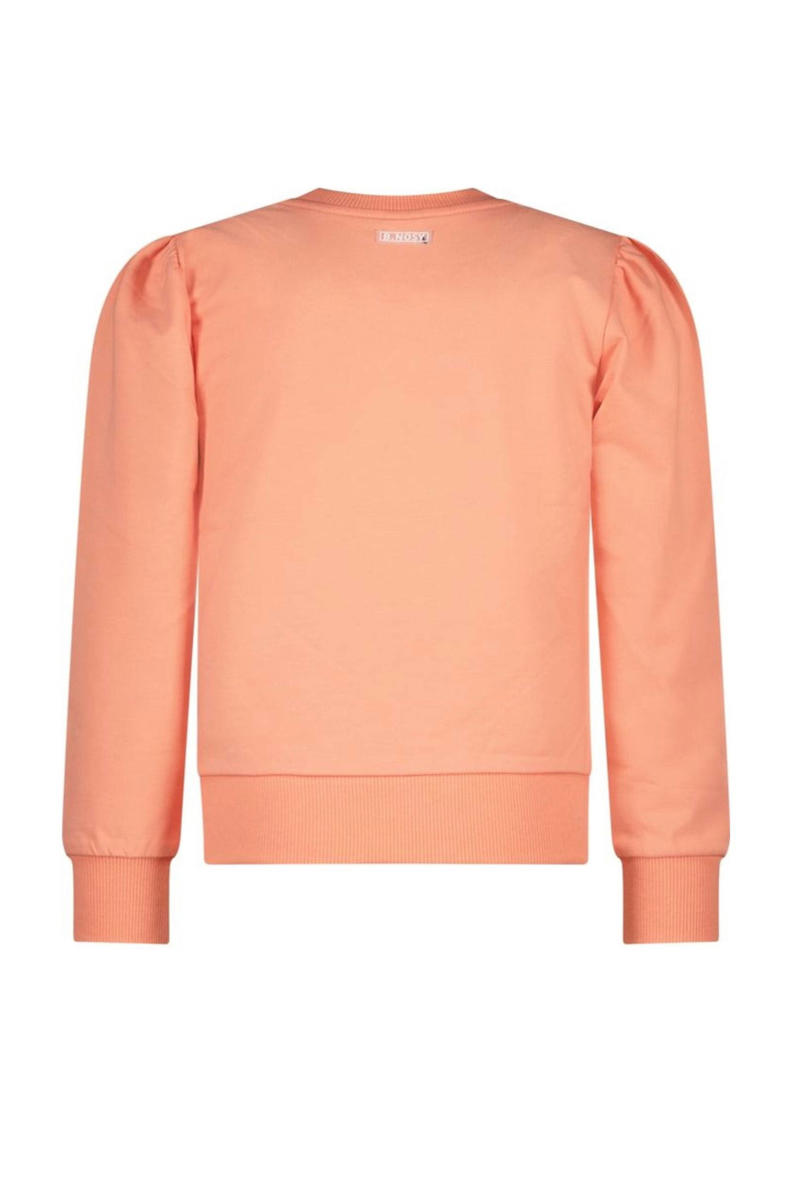B.Nosy x K3 K3 sweater Scottie met printopdruk perzik | kleertjes.com