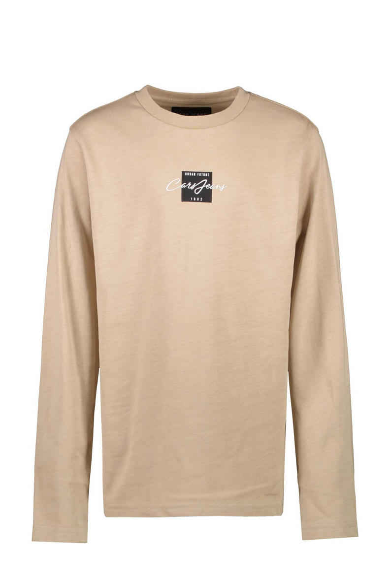 Cars longsleeve SPYZER met logo lichtzand | kleertjes.com