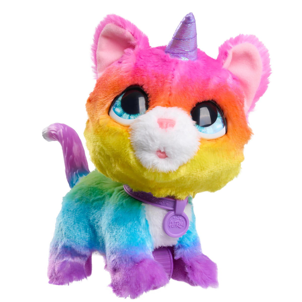FurReal Friends FurReal Walk-A-Lots Unicorn Cat | kleertjes.com