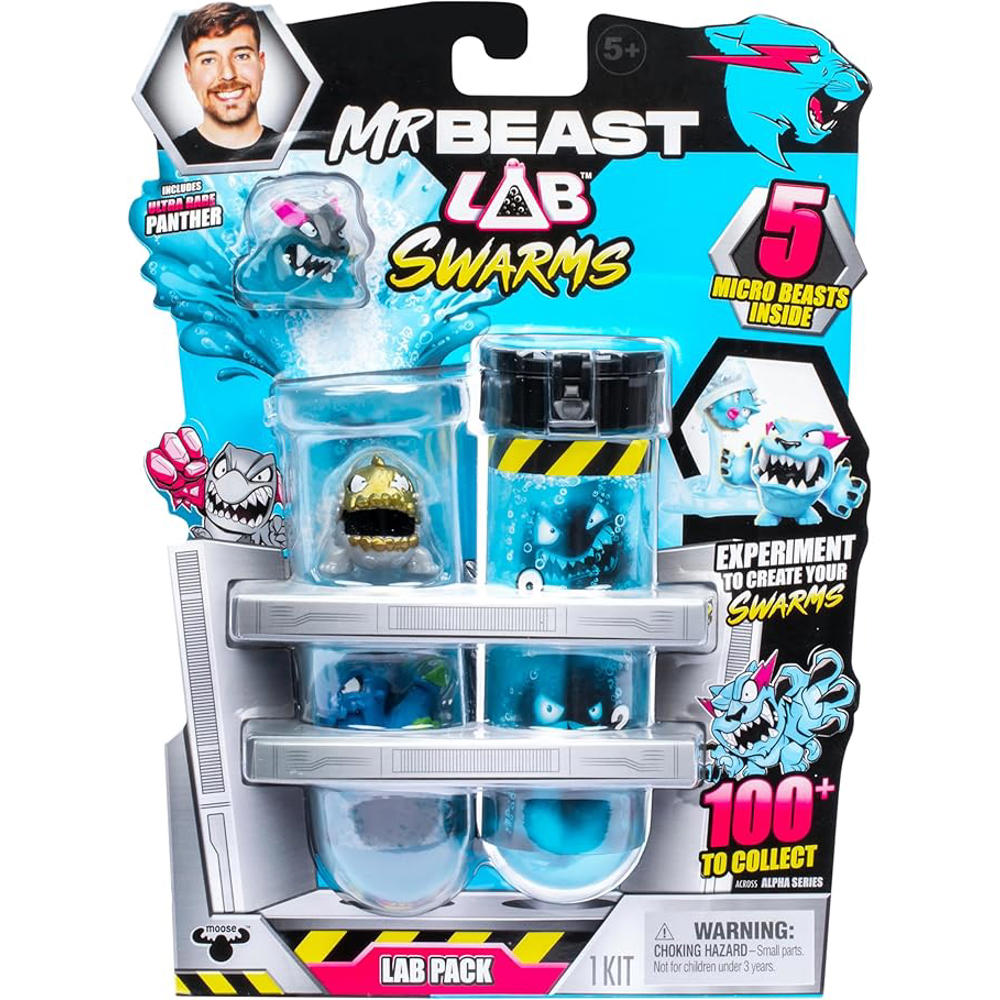 Moose Toys Mr Beast Lab Swarms Lab Pack | kleertjes.com