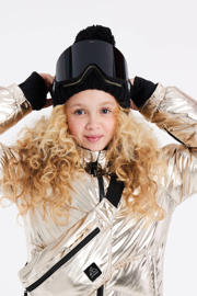 Protest ski-jack Nelli Jr goud metallic | kleertjes.com