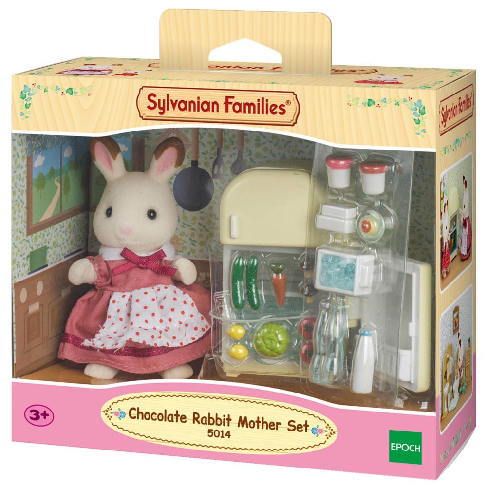 Sylvanian Families 5014 Set Moeder Chocoladekonijn | kleertjes.com