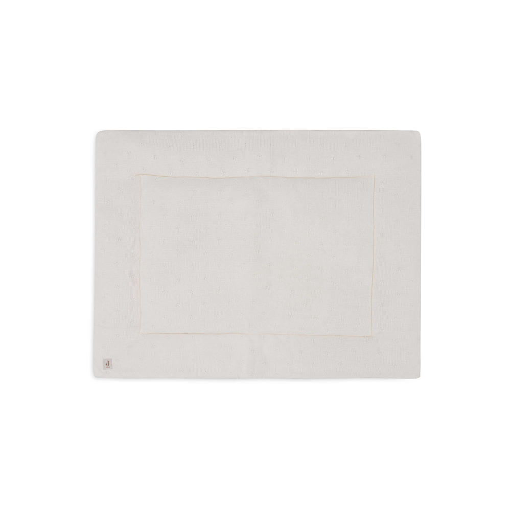 Jollein rechthoekig boxkleed Cosy Knit - Ivory | kleertjes.com