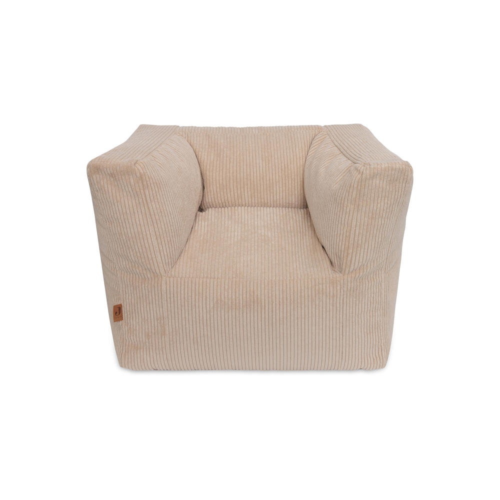 Jollein corduroy kinderfauteuil - Natural | kleertjes.com