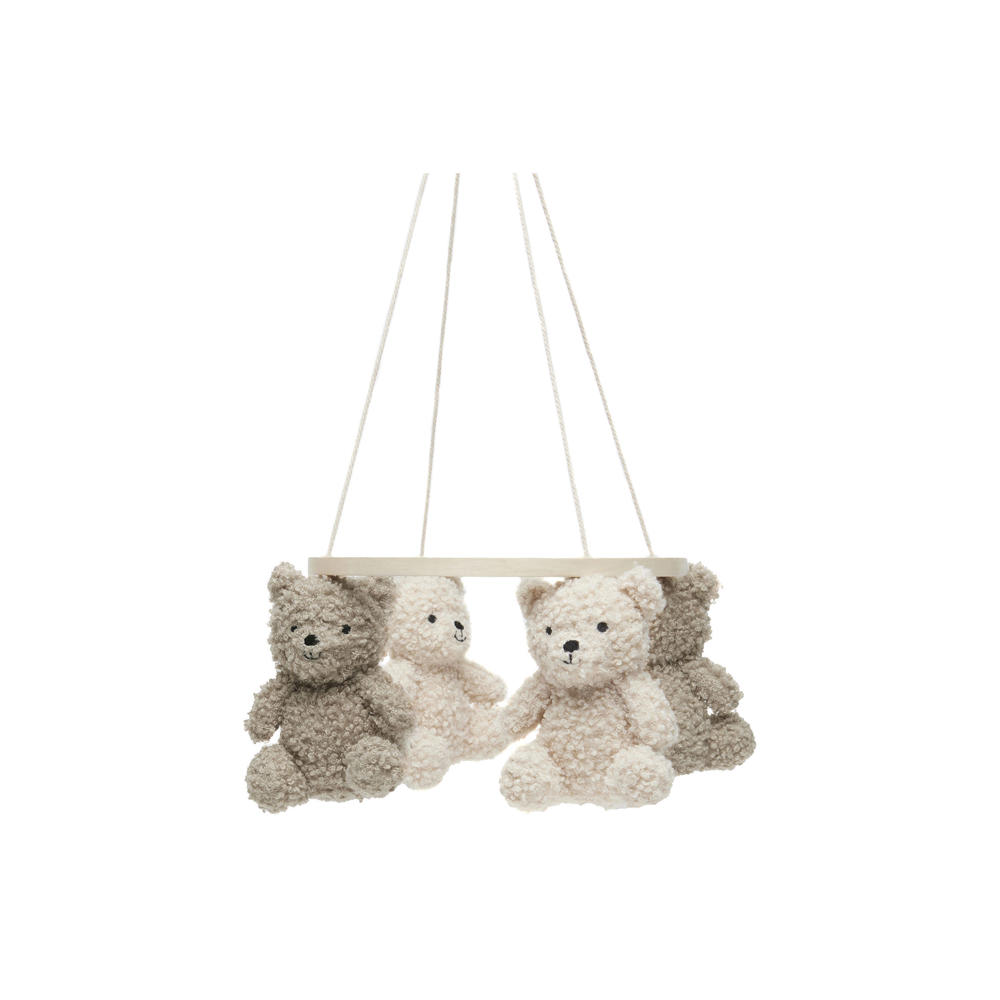 Jollein baby mobiel Teddy Bear Olive Green/Naturel | kleertjes.com