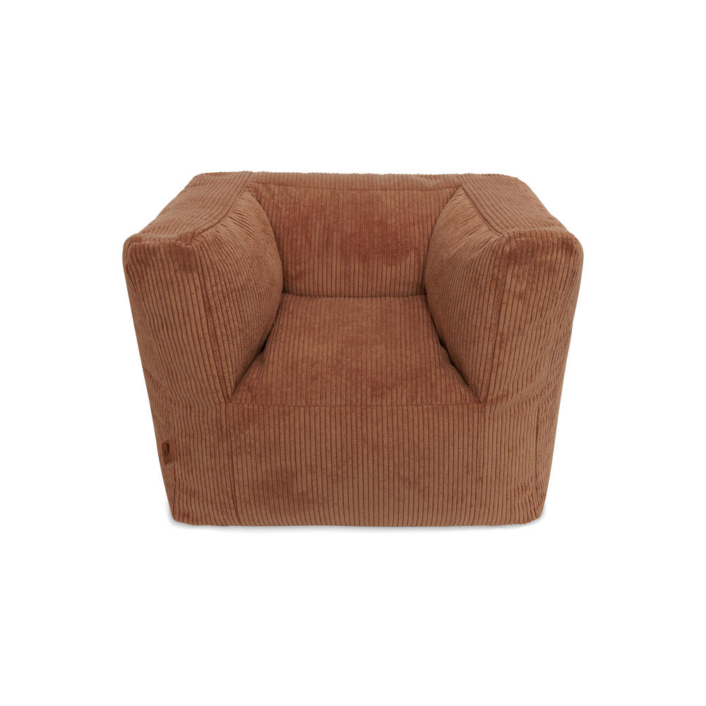 Jollein corduroy kinderfauteuil Caramel | kleertjes.com