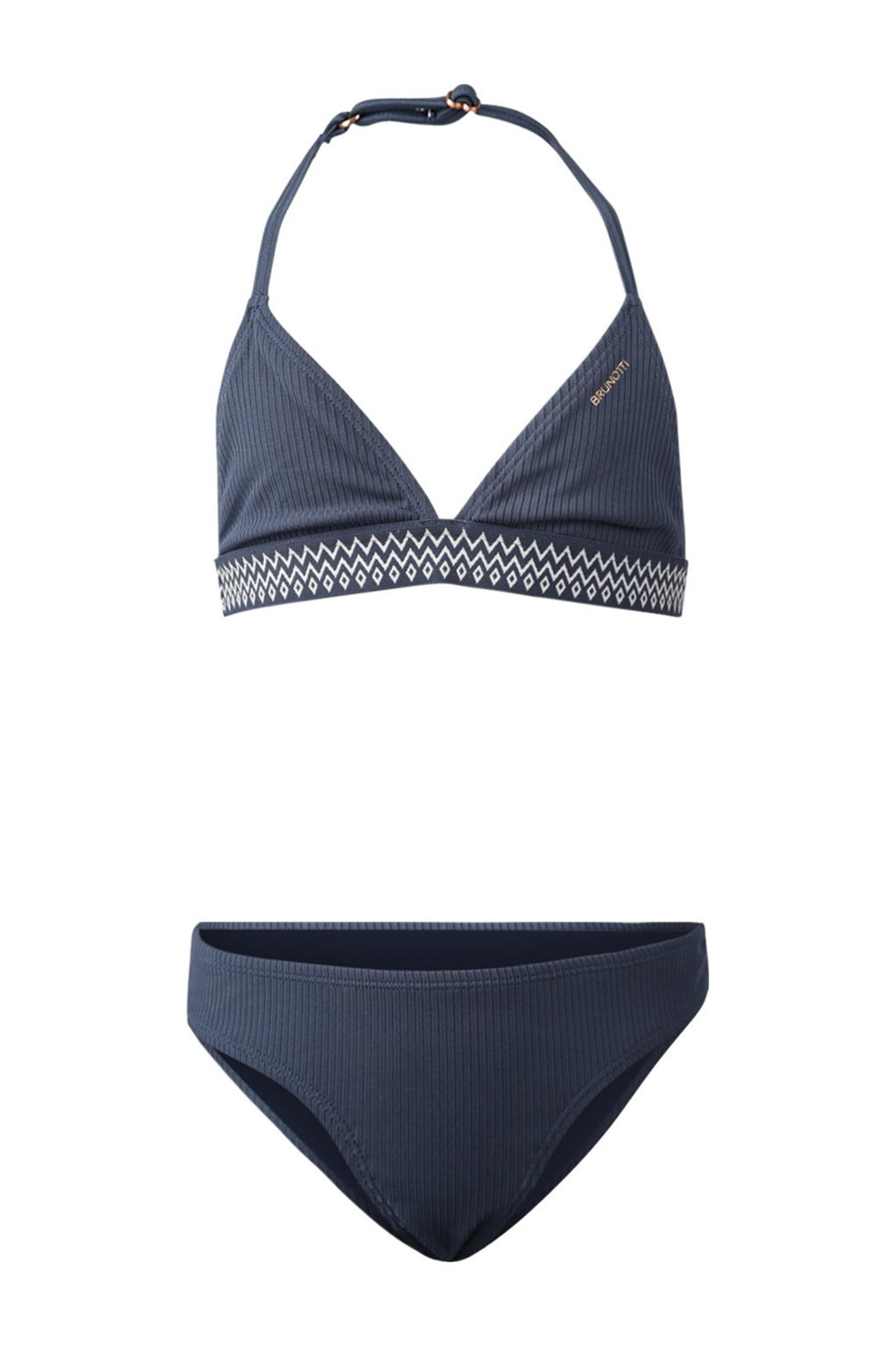 Brunotti triangel bikini Nelle donkerblauw | kleertjes.com