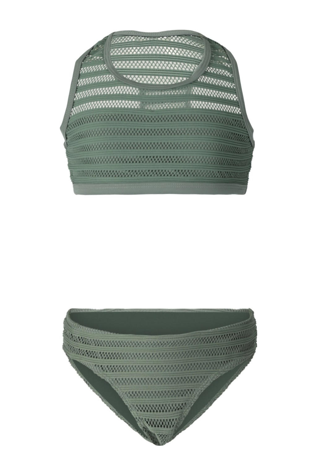 Brunotti crop bikini Eleny groen | kleertjes.com