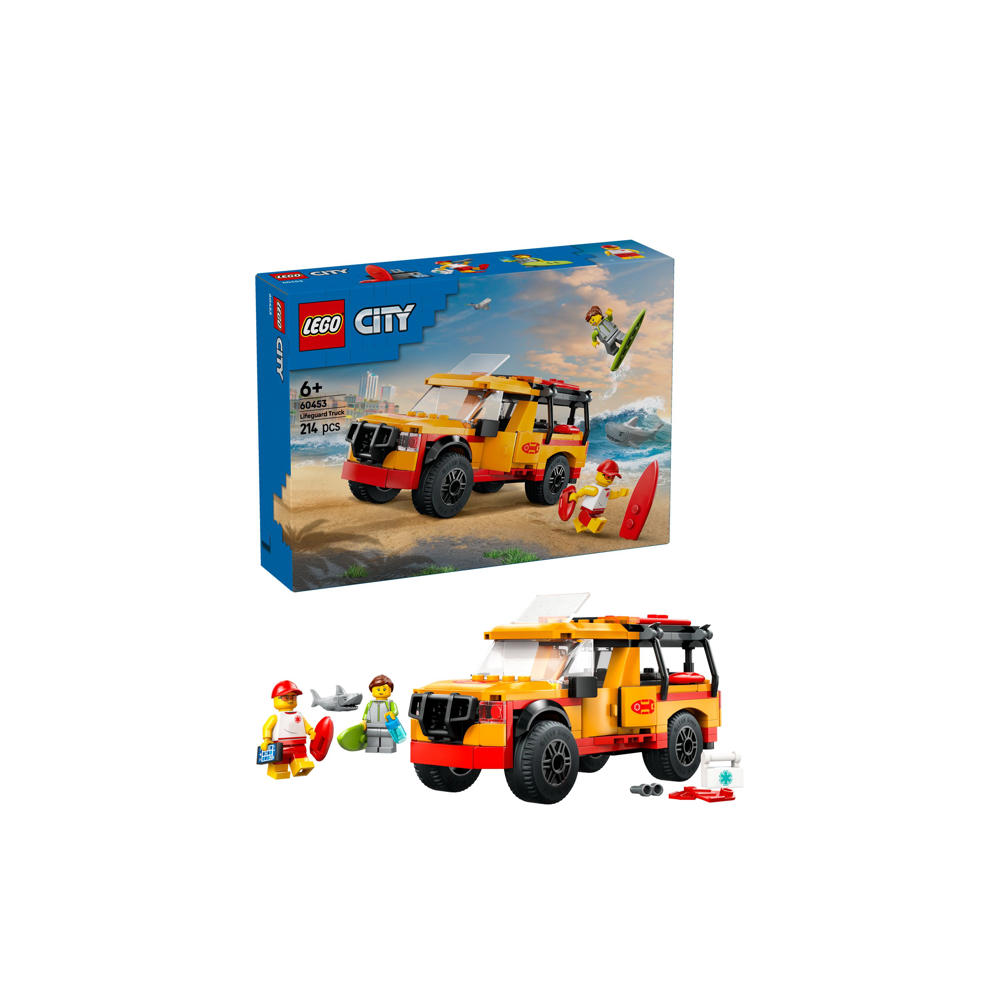 LEGO City Strandwacht reddingstruck speelset 60453 | kleertjes.com
