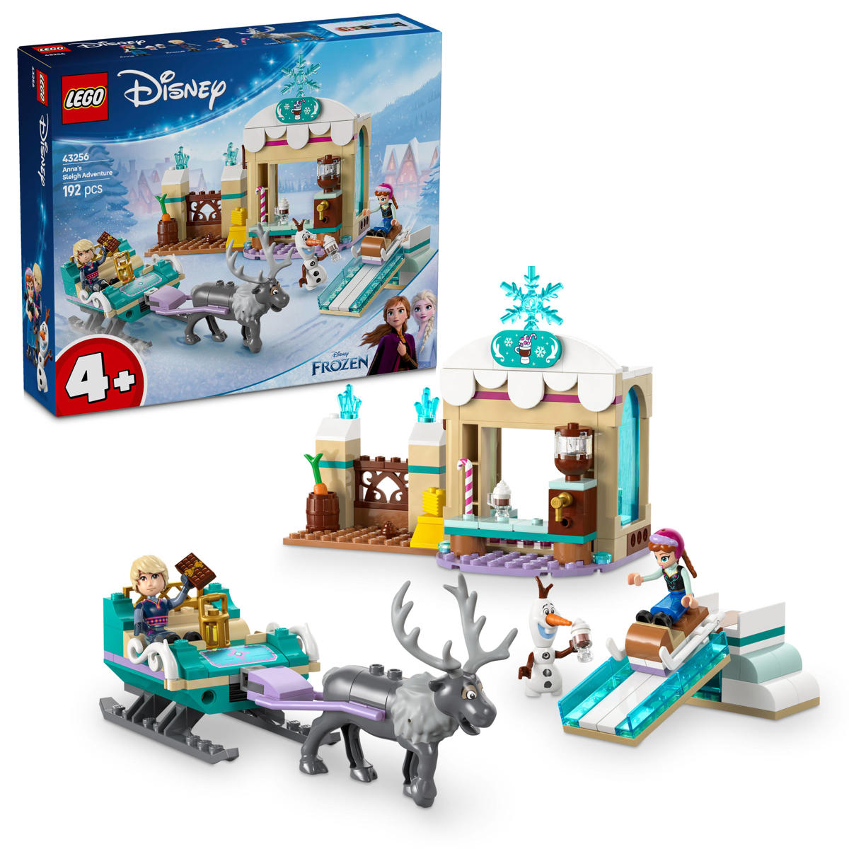 LEGO Disney Princess Frozen Anna's slee-avontuur, speelset 43256 ...