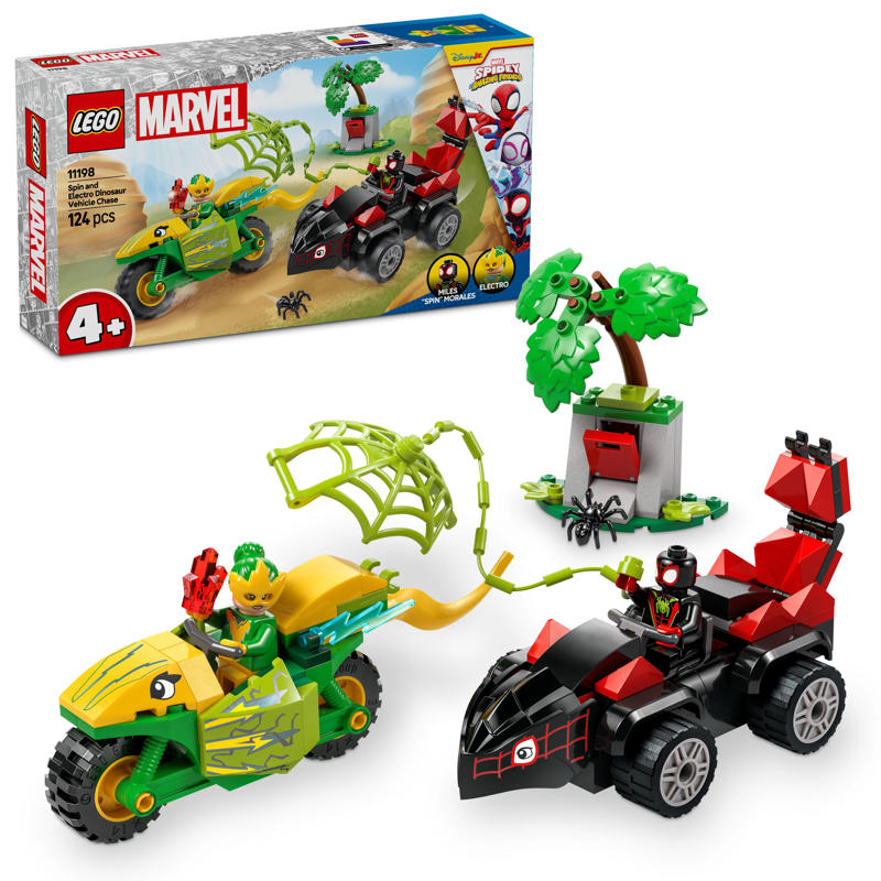 LEGO Marvel Spidey en zijn geweldige vriendjes Spin en Electro ...