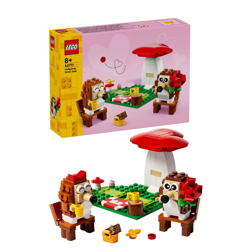 LEGO Egelpicknick dierenspeelset 40711 | kleertjes.com