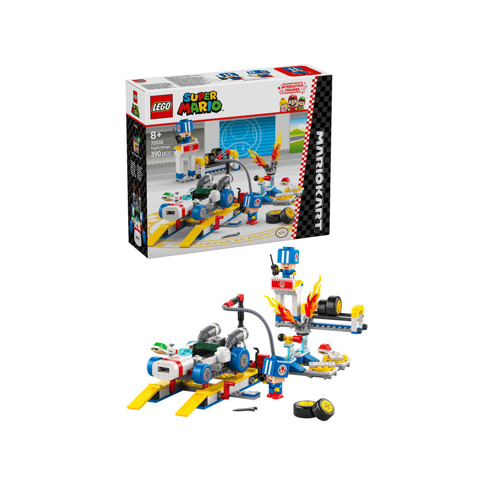 LEGO Super Mario Mario Kart™ – Toads garage, cadeau 72035 | kleertjes.com
